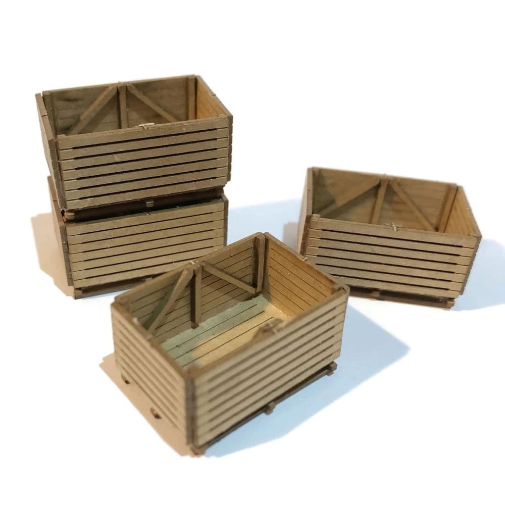 LX214-OO Potato / Fishing Net Crates Pack of 4 - OO/4mm/1 76