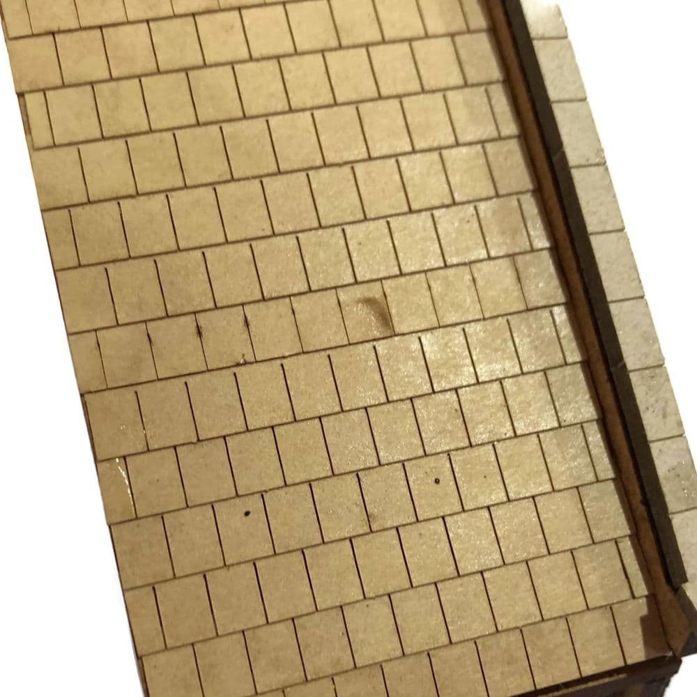 LX228-OO Laser Cut Roof Slates/Tiles - OO/4mm/1 76