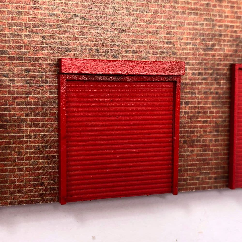 LX280-OO Roller Shutter Doors Set 5 32mm x 32mm Pack of 4 - OO/4mm/1 76