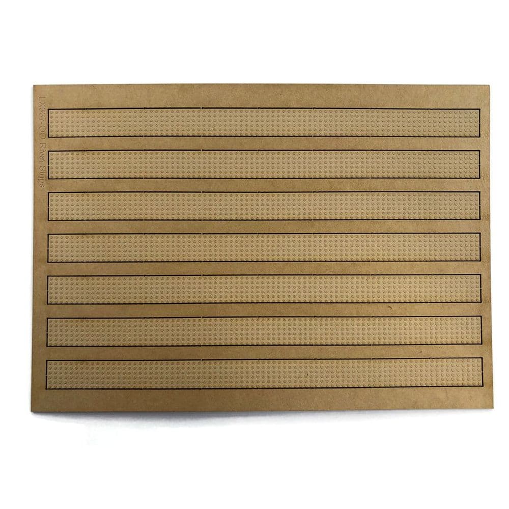 LX337-OO Rivet Strips 8mm wide - OO/4mm/1 76