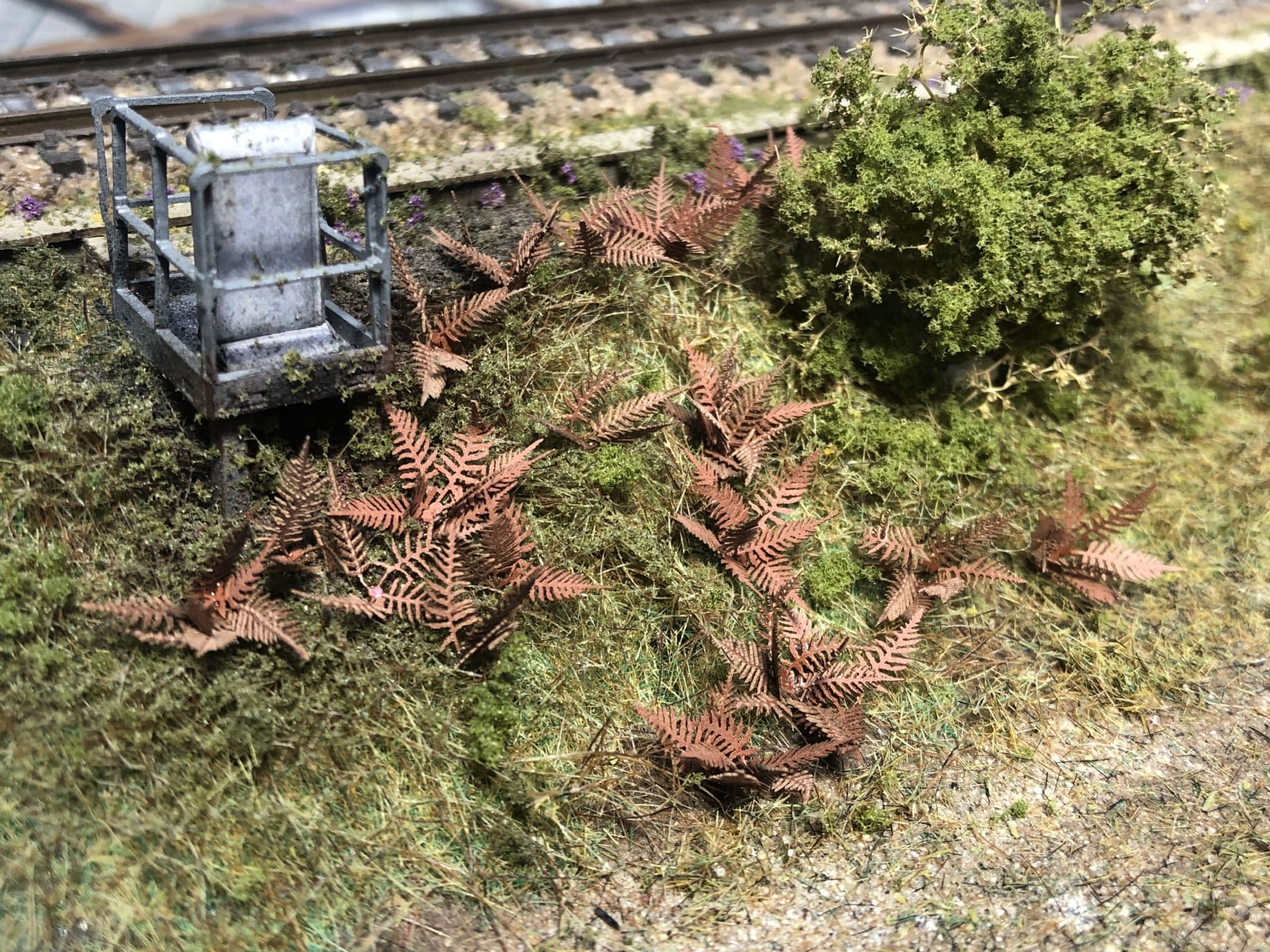 Ultra-Realistic Model Railway Bracken / Fern Plants For OO Gauge ...