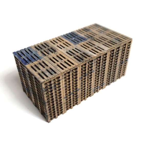 OO Scale Stack Of 180 Pallets For Lorry Loads & Depots | Scale Model ...
