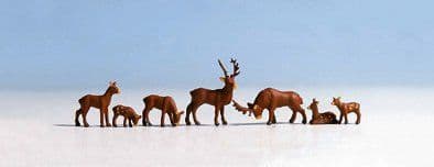 Noch 15730 Deer Pack of 7 OO/HO