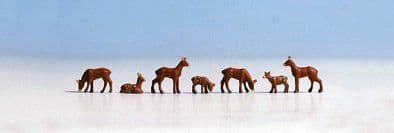 Noch 15740 Roe Deer Pack of 7 OO/HO