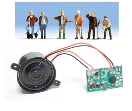 NOCH N12841 ON THE CONSTRUCTION SITE SOUND SCENE OO/HO Scale