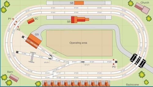 PECO OO Setrack Plan 4 Track Pack