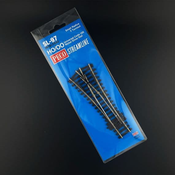 PECO STREAMLINE SL-97 Y Point/Turnout Small Radius