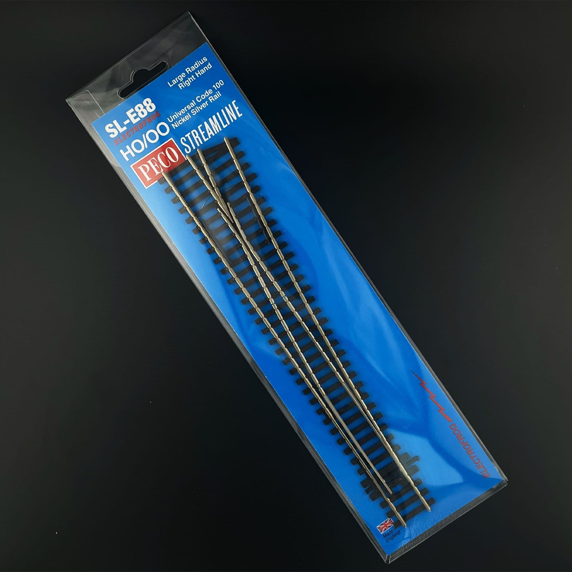 PECO STREAMLINE SL-E88 Point/Turnout Large Radius Right Hand