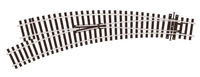 PECO STREAMLINE SL-U77 Curved Point/Turnout Small Radius Left Hand
