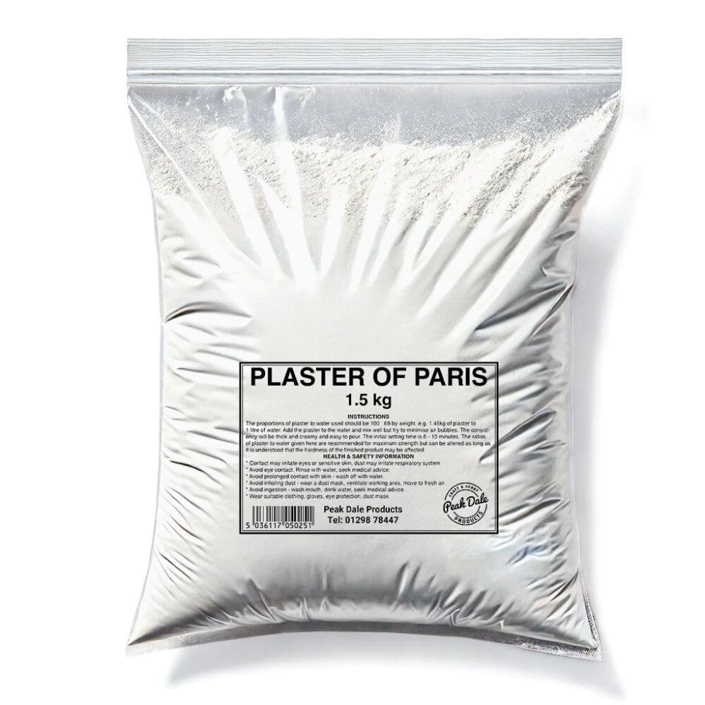 Plaster of Paris For Landscaping & Model Making 1 5kg