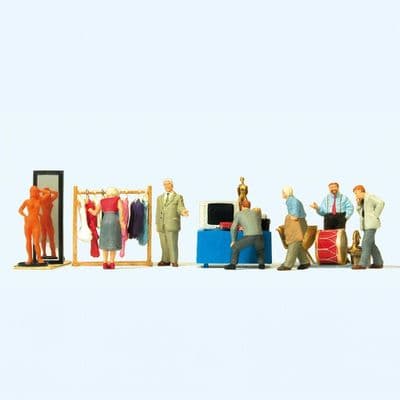 Preiser OO/HO Scale Model Figures | Scale Model Scenery