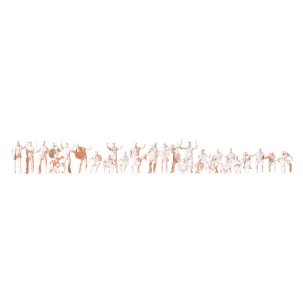 Preiser 16335 Unpainted Drivers & Passengers Pack of 30 OO/HO