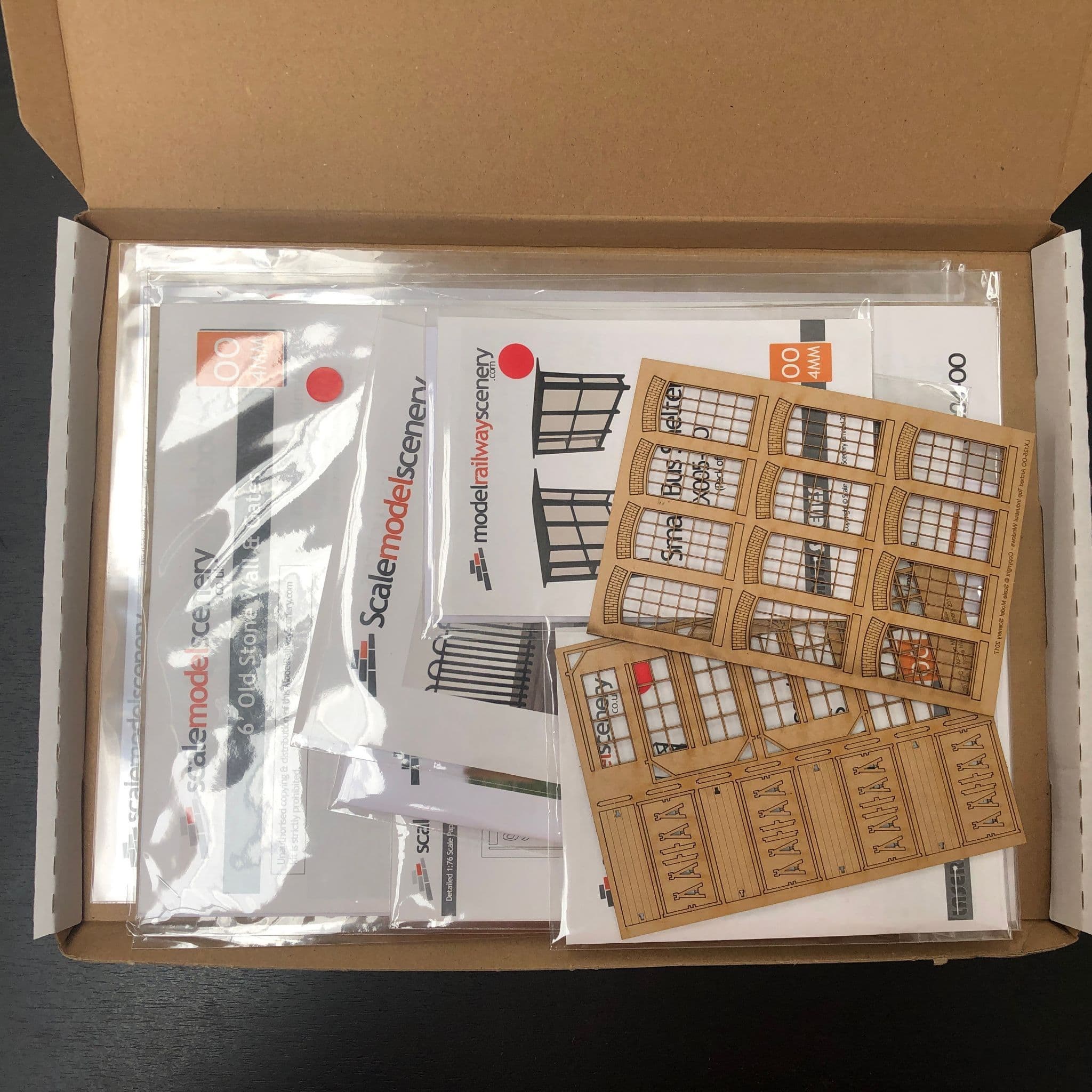 Scale Model Scenery Random OO Gauge Factory Seconds Box | RSB001-OO