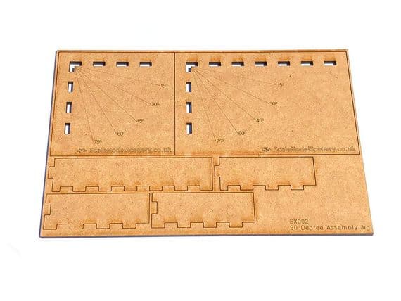 Model Building & Card Kit 90 Degree Assembly Jigs - SX002