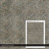 TX026-N Cobblestones Texture Paper Pack of 5 - N/2mm/1 148