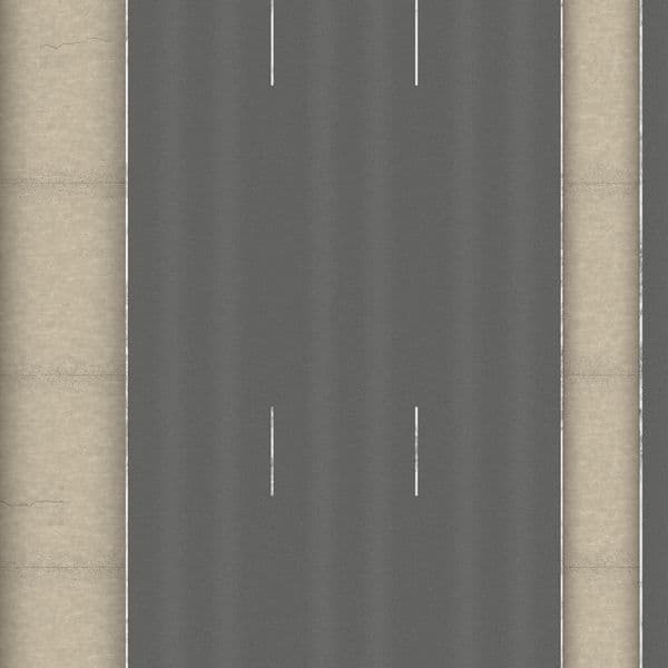 TX261-OO Motorway Hard Shoulder & Central Reservation Texture Paper ...