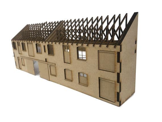 OO Gauge Dockside Warehouse Laser Cut Building Kit -UW2001-OO - Scale ...