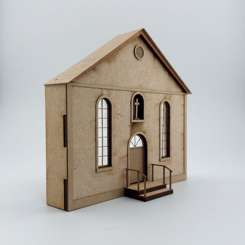 Low Relief Hayle Chapel - OO / 4mm / 1:76 - UW2008-OO - Scale Model Scenery
