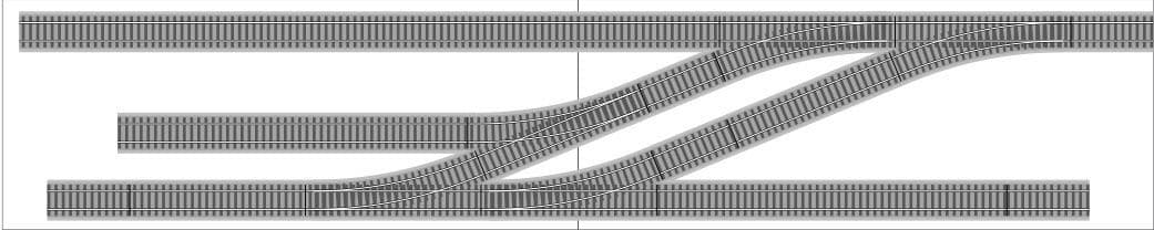 Scale Model Scenery BB017 - Angled Loop Plan
