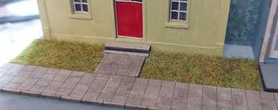 Scale Model Scenery N Gauge Urban Street Diorama
