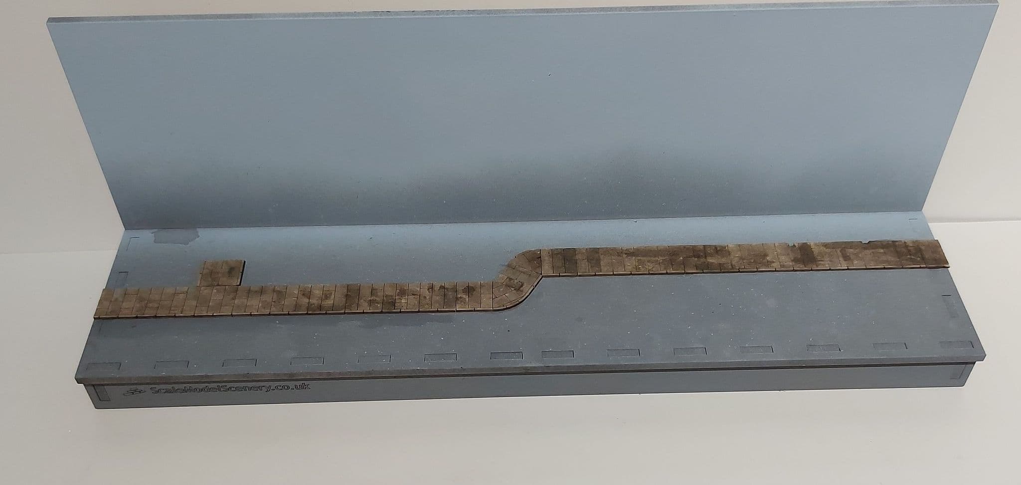 Scale Model Scenery N Gauge Urban Street Diorama