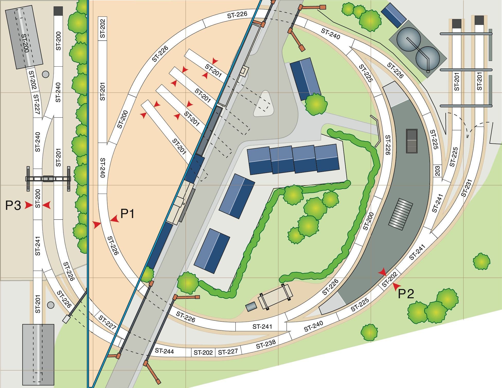 Scale Model Scenery PTG002-OO