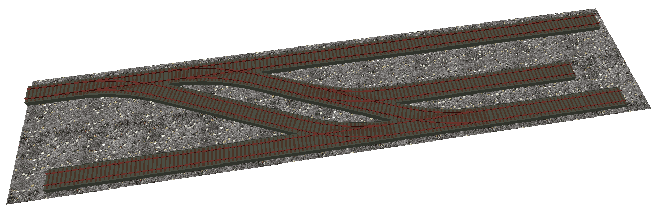 Scale Model Scenery BB017 - Angled Loop Plan