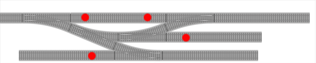 Scale Model Scenery BB017 - Angled Loop Plan