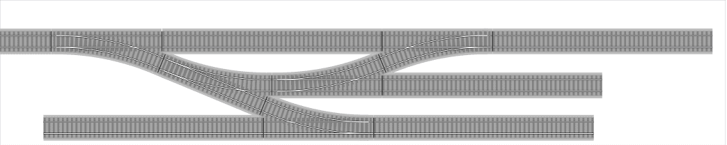 Scale Model Scenery BB017 - Angled Loop Plan