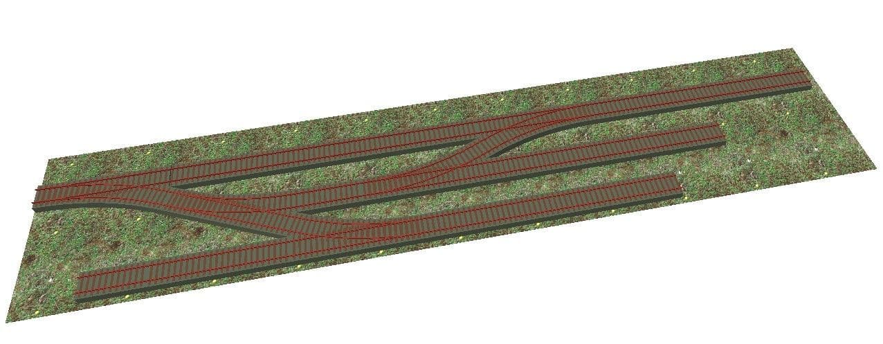 Scale Model Scenery BB017 - Simple Shunting Plan