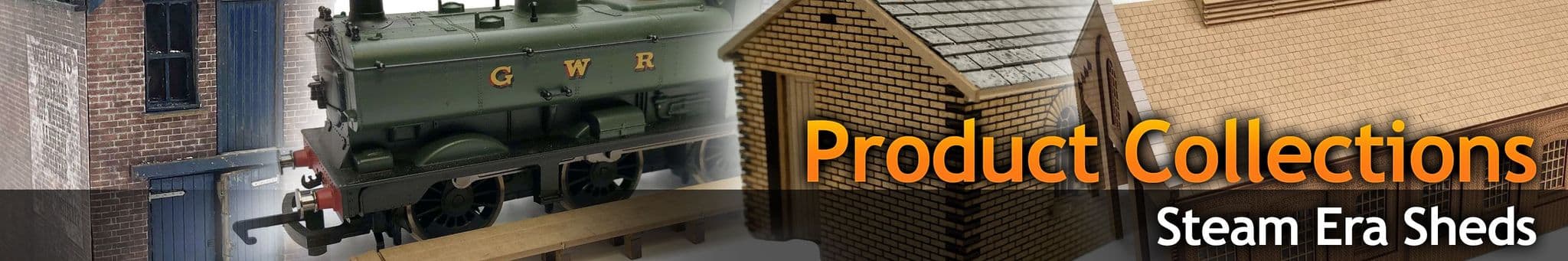 Scale Model Scenery OO Gauge Steam Era Loco Shed