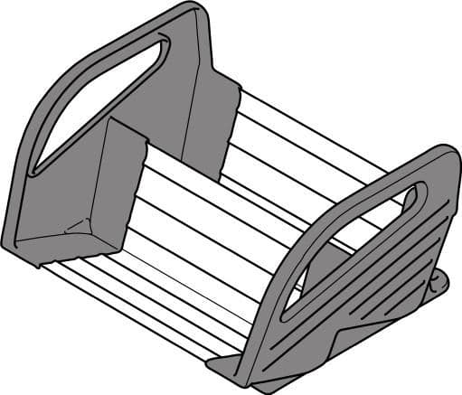 Blum ORGA-LINE spice holder starting from cabinet width 300 mm 2 piece ...