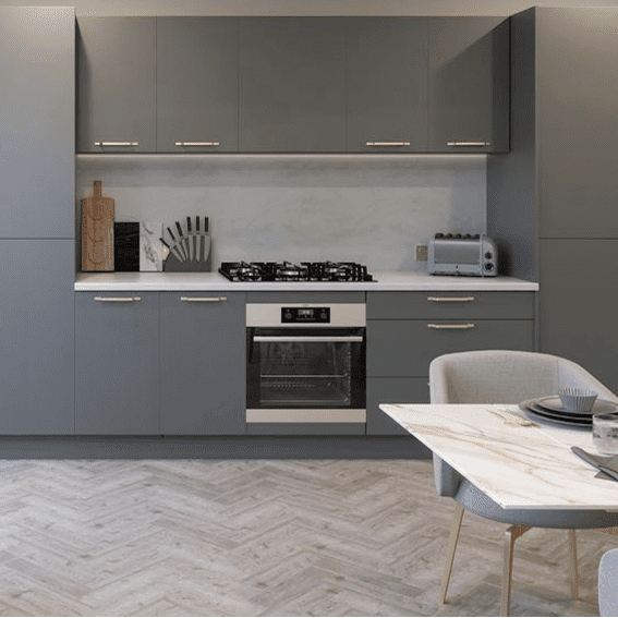 Fenton Carbon Grey Matt Doors