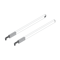 TANDEMBOX longside gallery rail NL 500 mm for antaro R9006 white ...