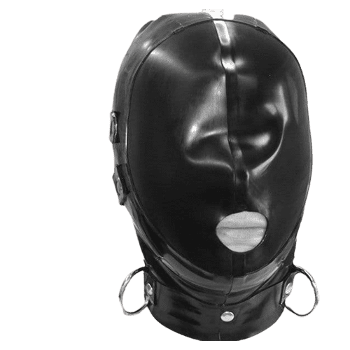 Hand Made Latex Hoods and Masks Discreetly Shipped Worldwide