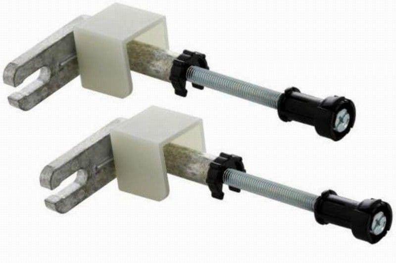 GEBERIT BRACKETS FOR WALL HUNG WC TOILET FRAME UP100 UP320 DUOFIX SET ...