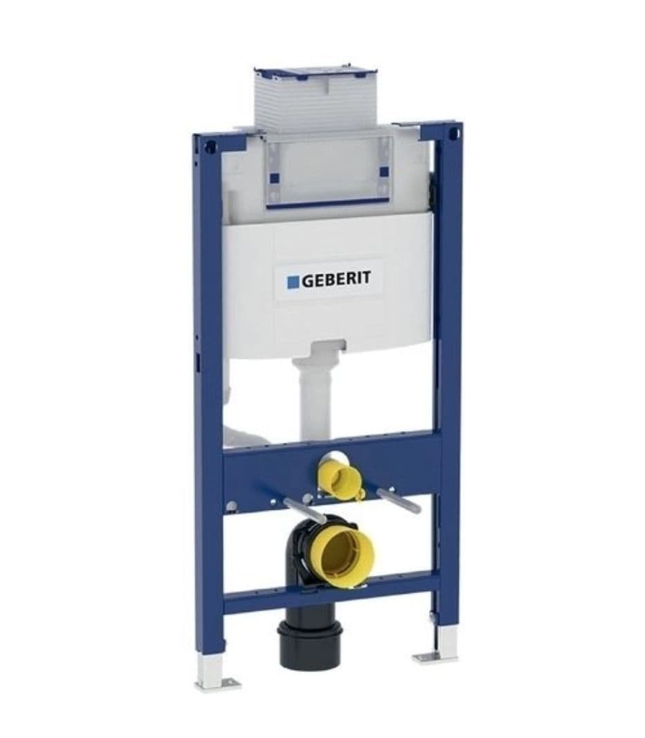 GEBERIT DUOFIX OMEGA 98CM FLUSH PLATE COMPACT RIMLESS TOILET SOFT ...