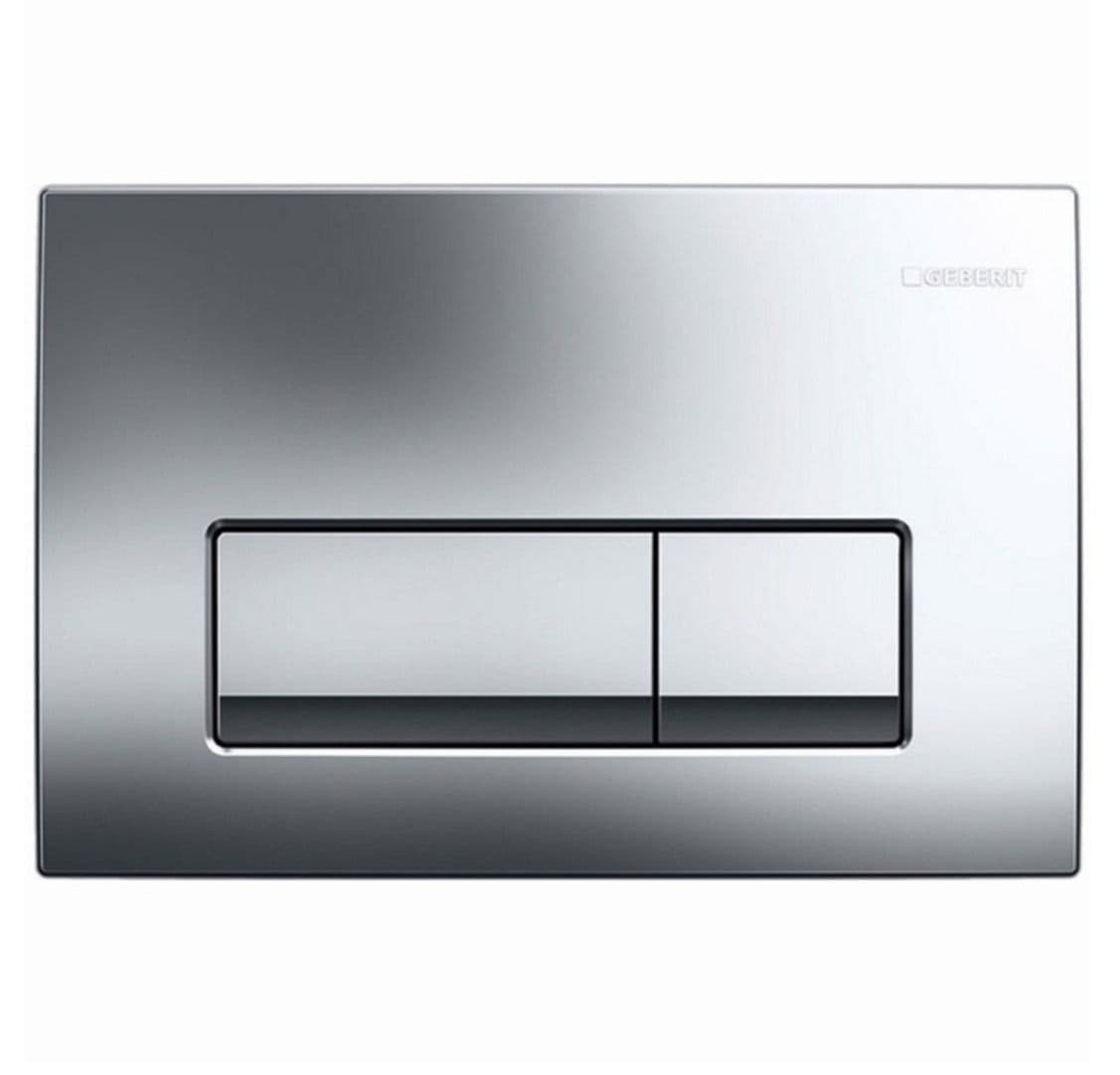 GEBERIT UP100 DELTA FRAME FLUSH PLATE WALL HUNG RIMLESS WC SOFT CLOSING ...