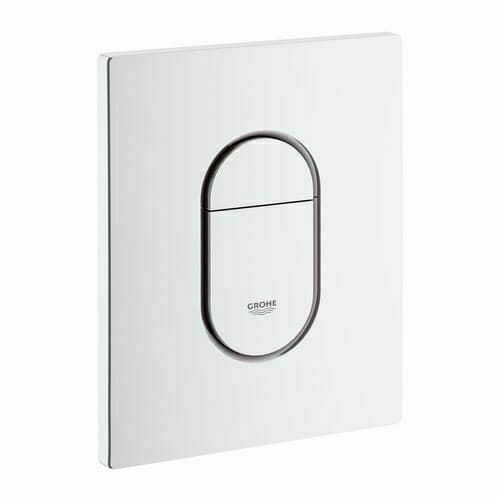 GROHE DUAL FLUSH PLATE ARENA WHITE VERTICAL 38844SH0
