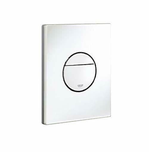 Grohe Nova Cosmopolitan WC toilet dual flush plate white 38765SH0