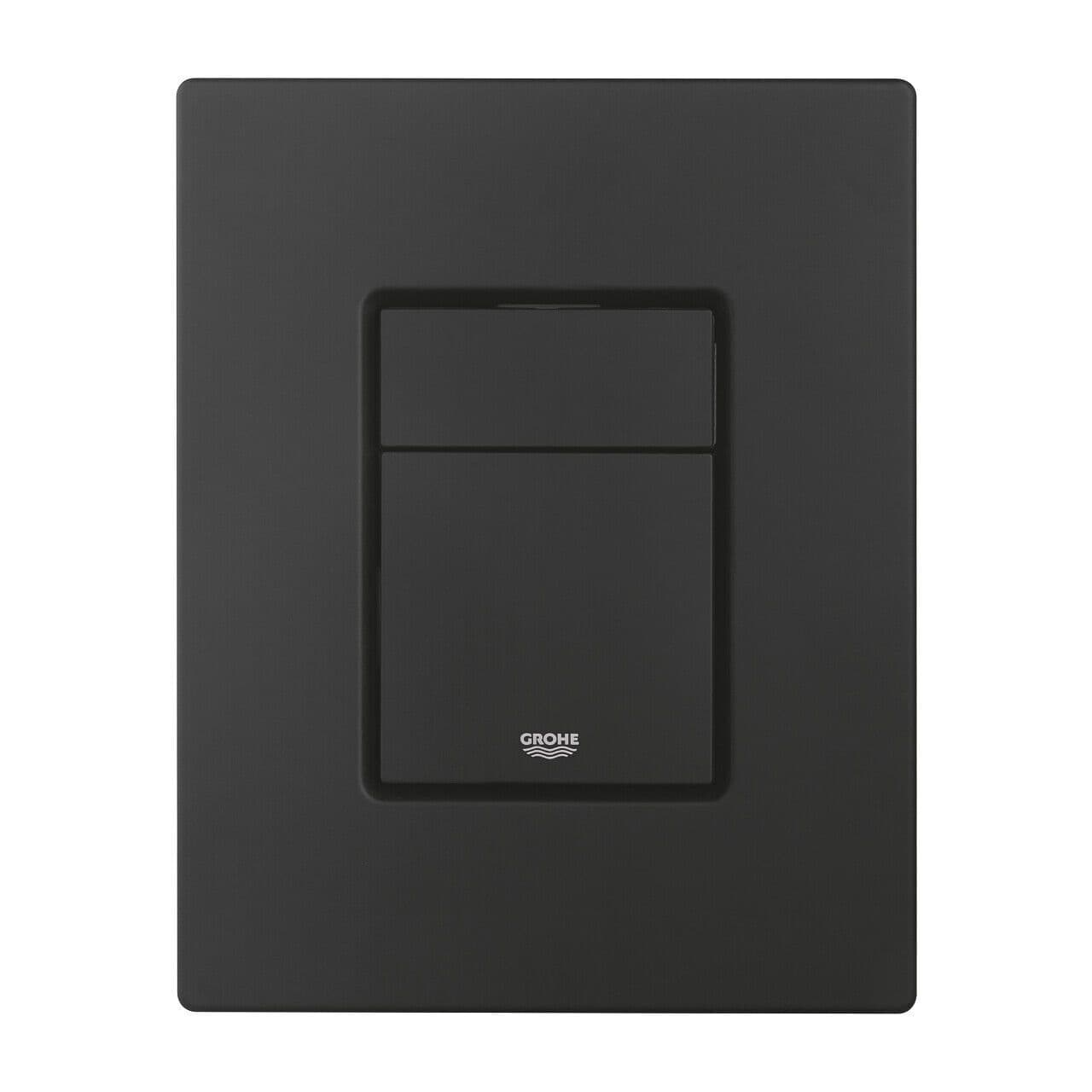 GROHE Rapid SL Frame EVEN Matt Black Plate Euro Ceramic Wall Hung ...