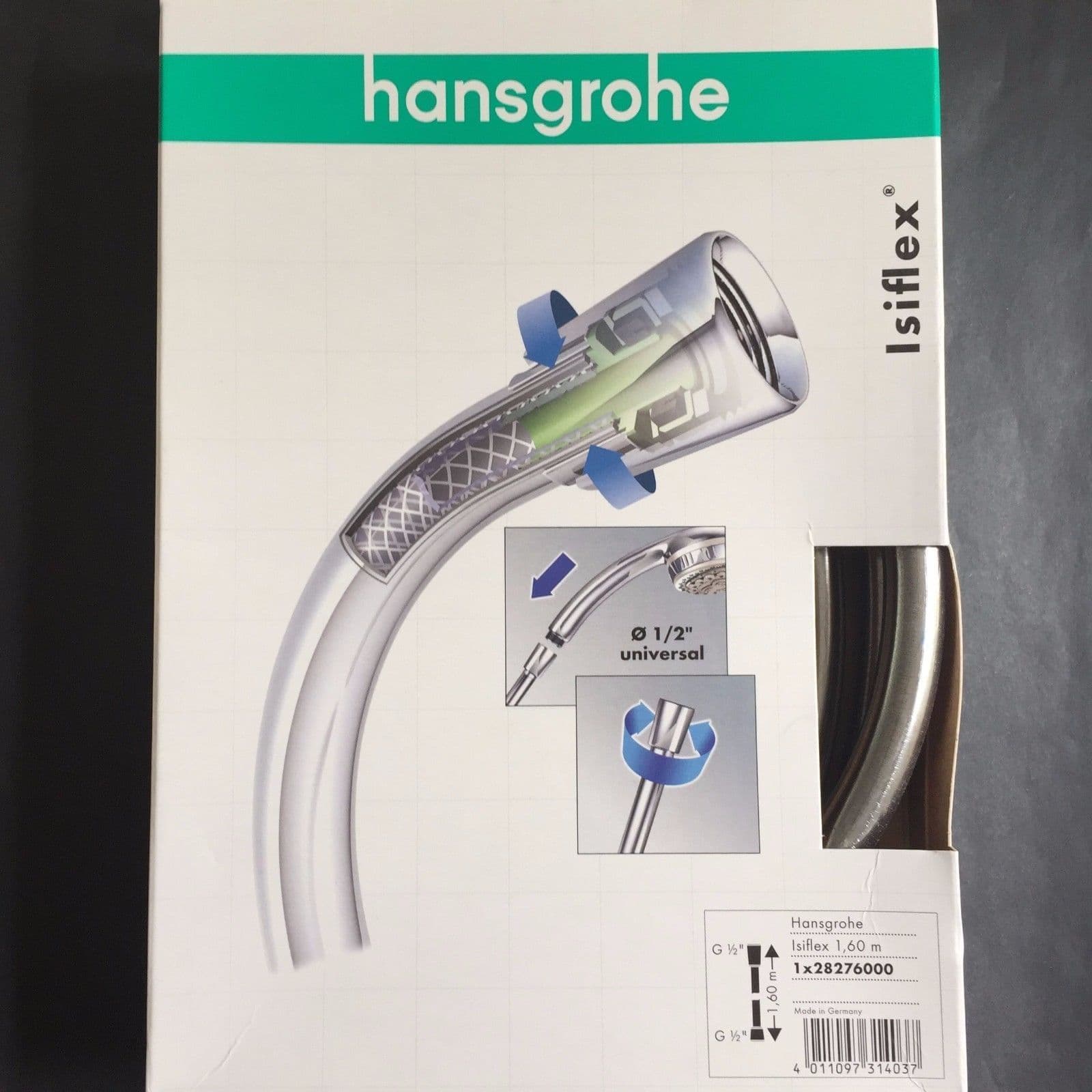 HANSGROHE ISIFLEX 1 6m Shower Hose 28276000