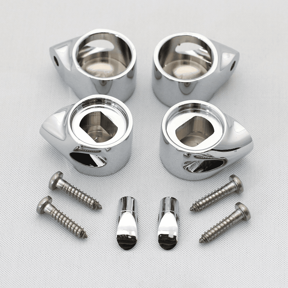 ROCA AI0001100R WC Seat Hinge End Caps Brass chrome coated