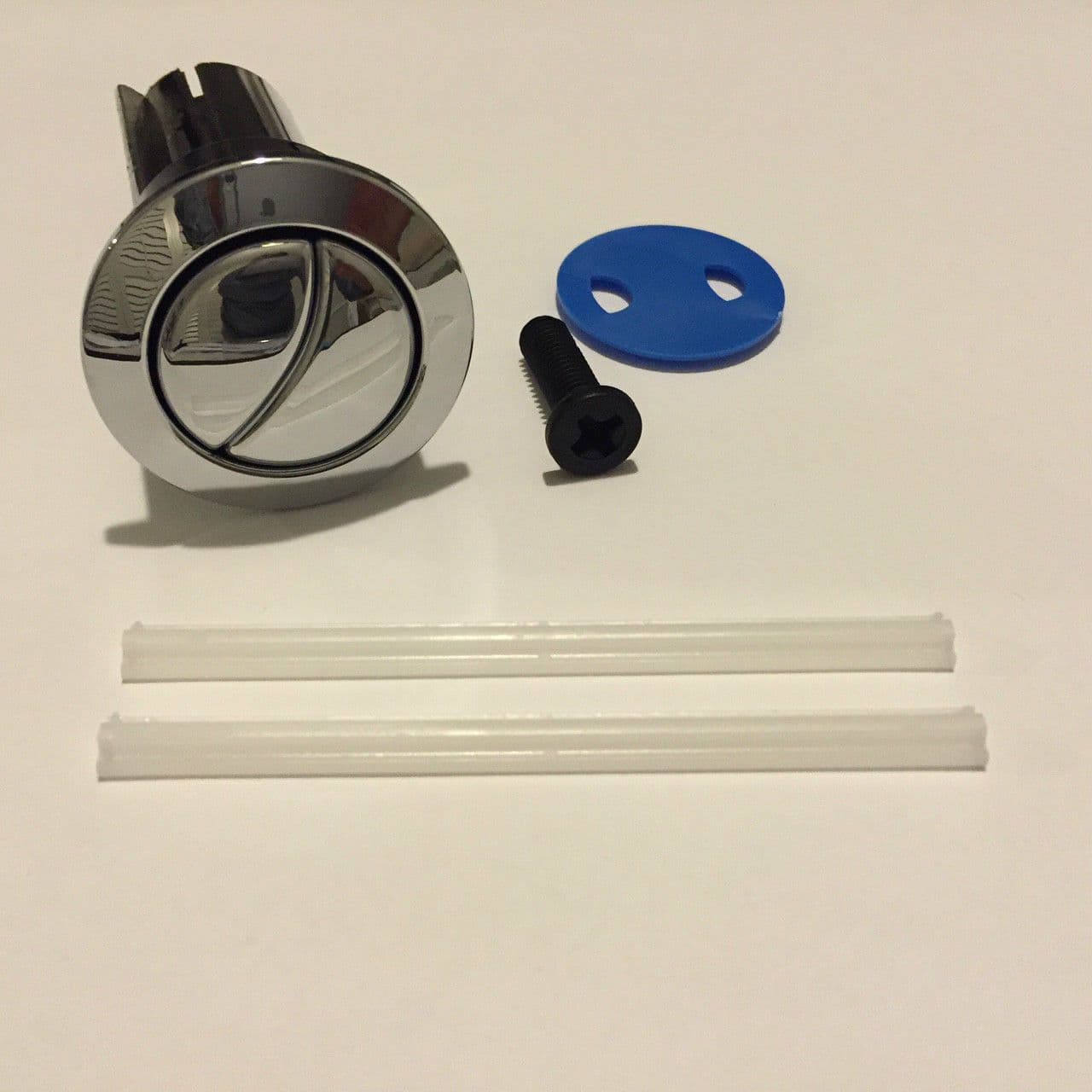 ROCA Old Style Dual Flush Push Button Only Long Body with rods AH0002000R