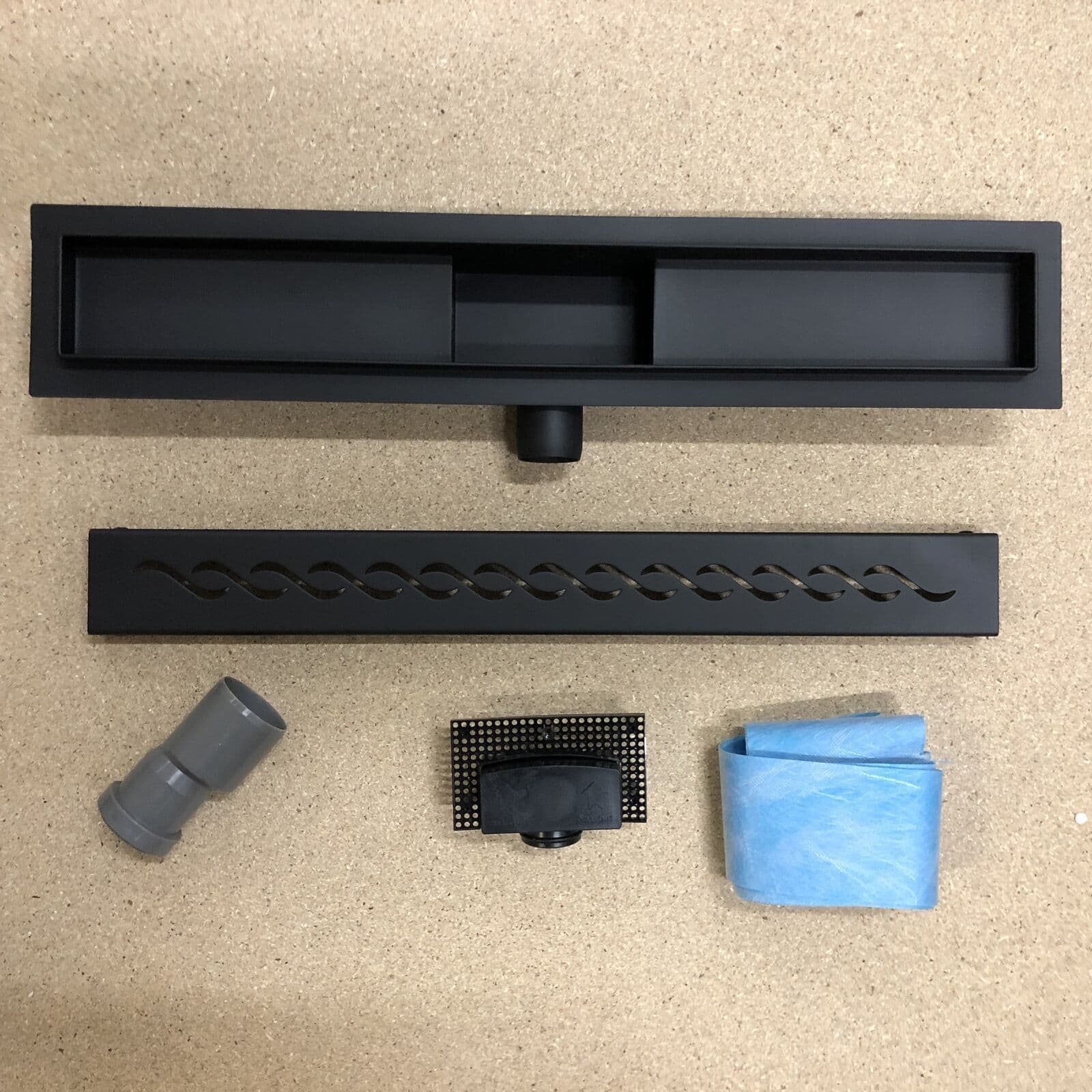 STAINLESS STEEL LINEAR SHOWER DRAIN WETROOM BATHROOM GULLY TRAP WASTE ...