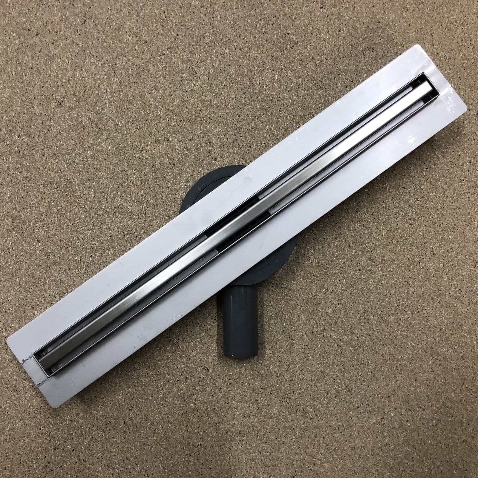 STAINLESS STEEL LINEAR SHOWER DRAIN WETROOM BATHROOM GULLY TRAP WASTE ...