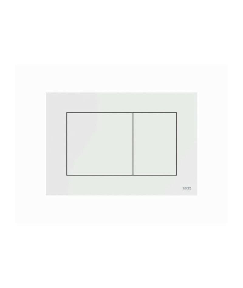 TECE 8cm SLIM FRAME AND FLUSH PLATE WITH RIMLESS WALL HUNG TOILET SOFT ...
