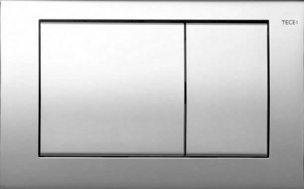 TECE 8cm SLIM TOILET FRAME FLUSH PLATE WALL HUNG RIMLESS WC SOFT ...