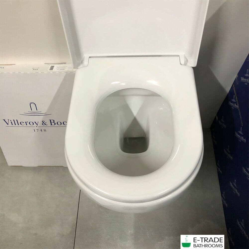 Villeroy & Boch Architectura Combi Pack Direct Flush WC Toilet Soft ...