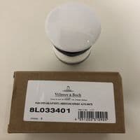 Villeroy & Boch Ceramic Waste Plug Push-Open Click-Clack 8L033401